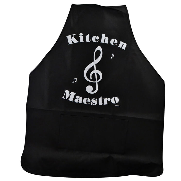 Kitchen Maestro Apron - Black - Cosmo Music