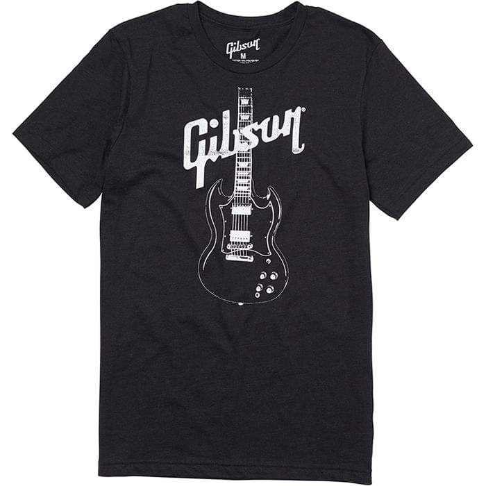Gibson Star Logo T-Shirt - Charcoal, XXXL - Cosmo Music