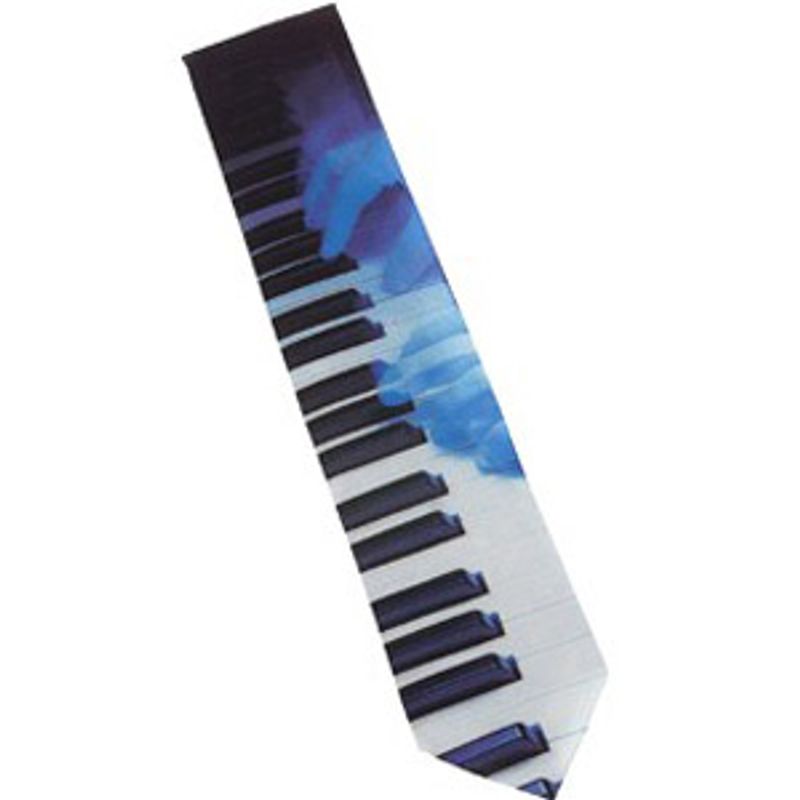 Designer Keyboard Tie - Cosmo Music