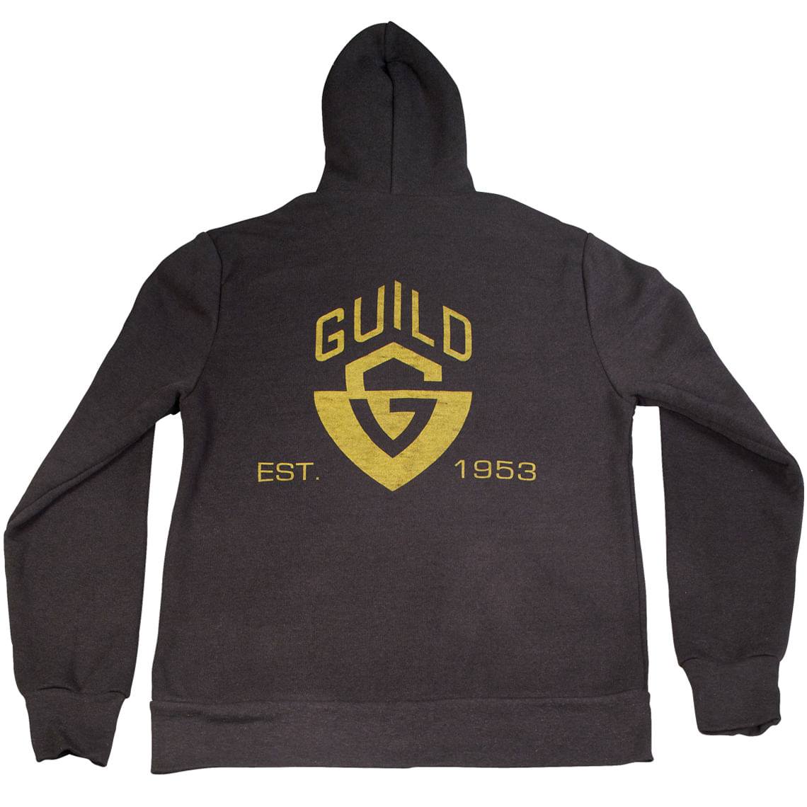 Guild G-Shield Logo Zip Up Hoodie - Black, Medium - Cosmo Music