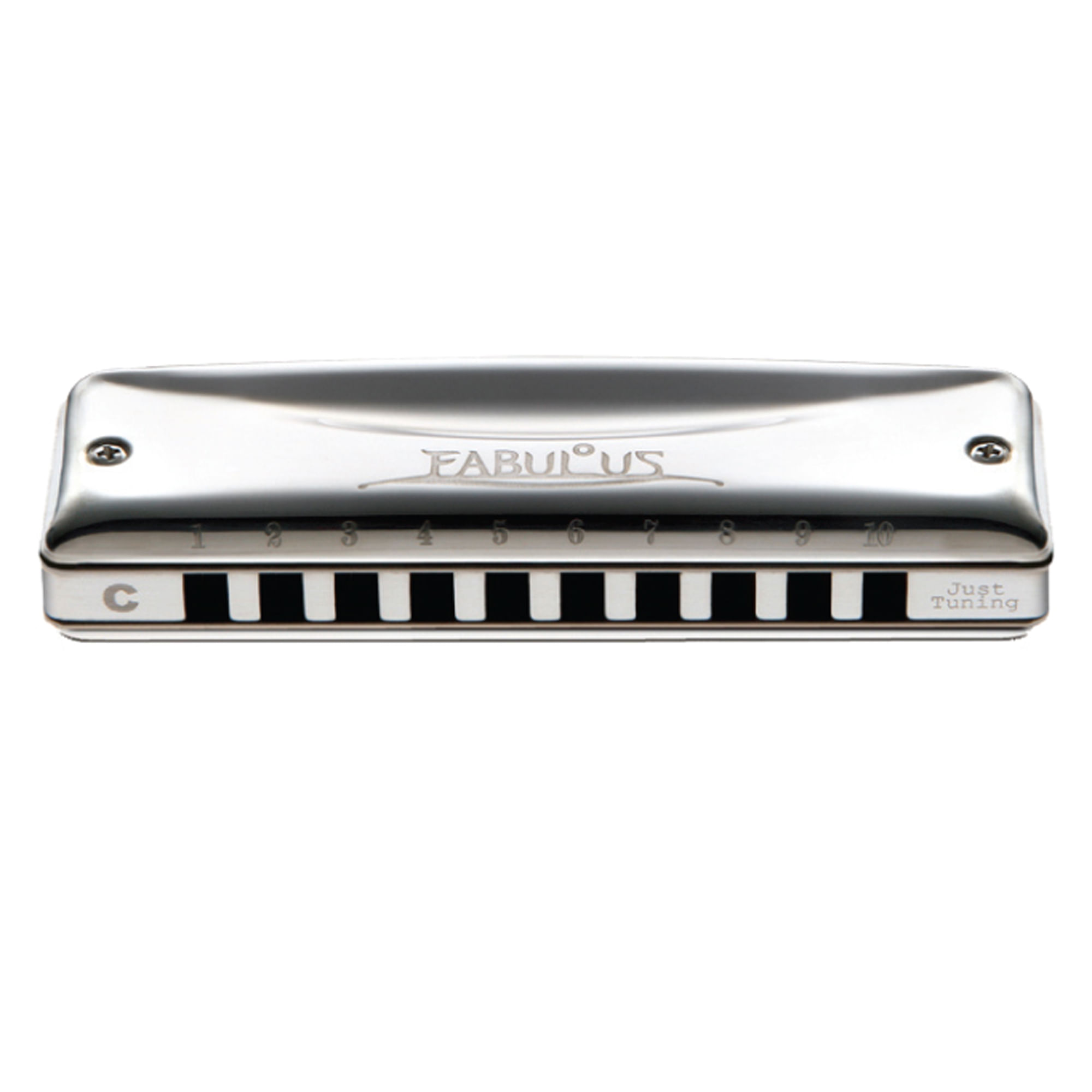Suzuki Fabulous 10 Hole Diatonic Equal Temperament Harmonica - Bb ...