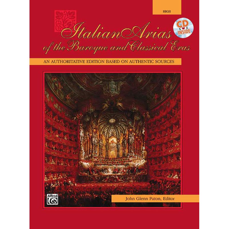 Italian Arias of the Baroque and Classical Eras - High Voice w/CD ...