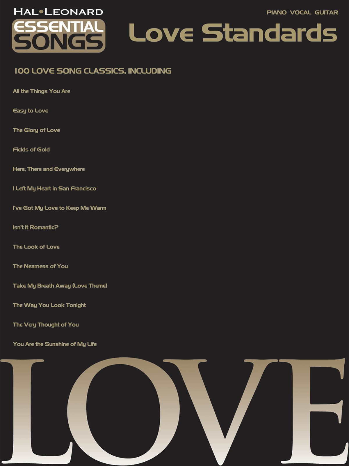 Music Essential Songs - Love Standards (PVG) - Cosmo Music