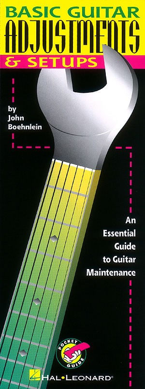 Music Pocket Guide Basic Guitar Adjustments & Setups - Cosmo Music