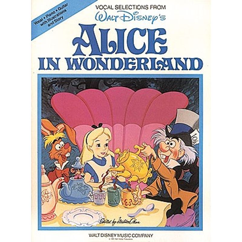 Music Alice In Wonderland (PVG) - Cosmo Music