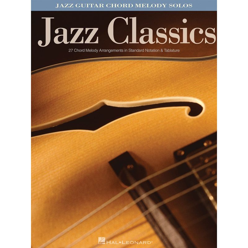 Music Jazz Classics - Jazz Guitar Chord Melody Solos (TAB) - Cosmo Music