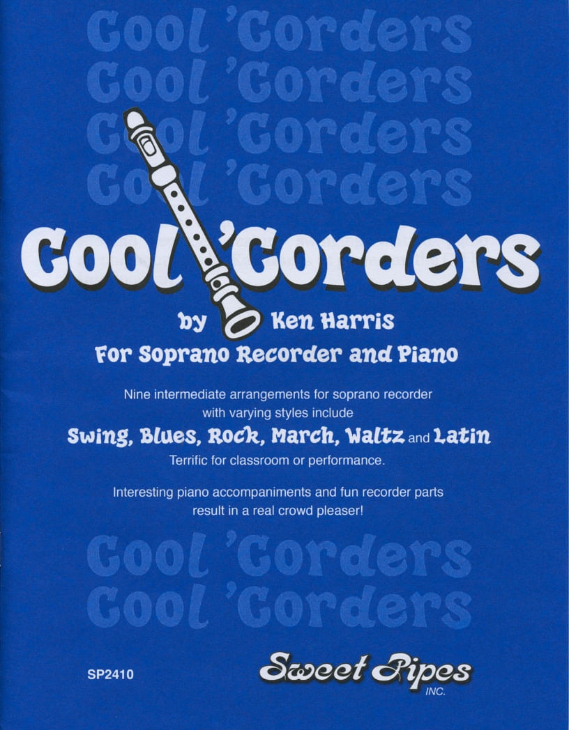 Cool 'Corders - Soprano Recorder and Piano Book/CD - Cosmo Music