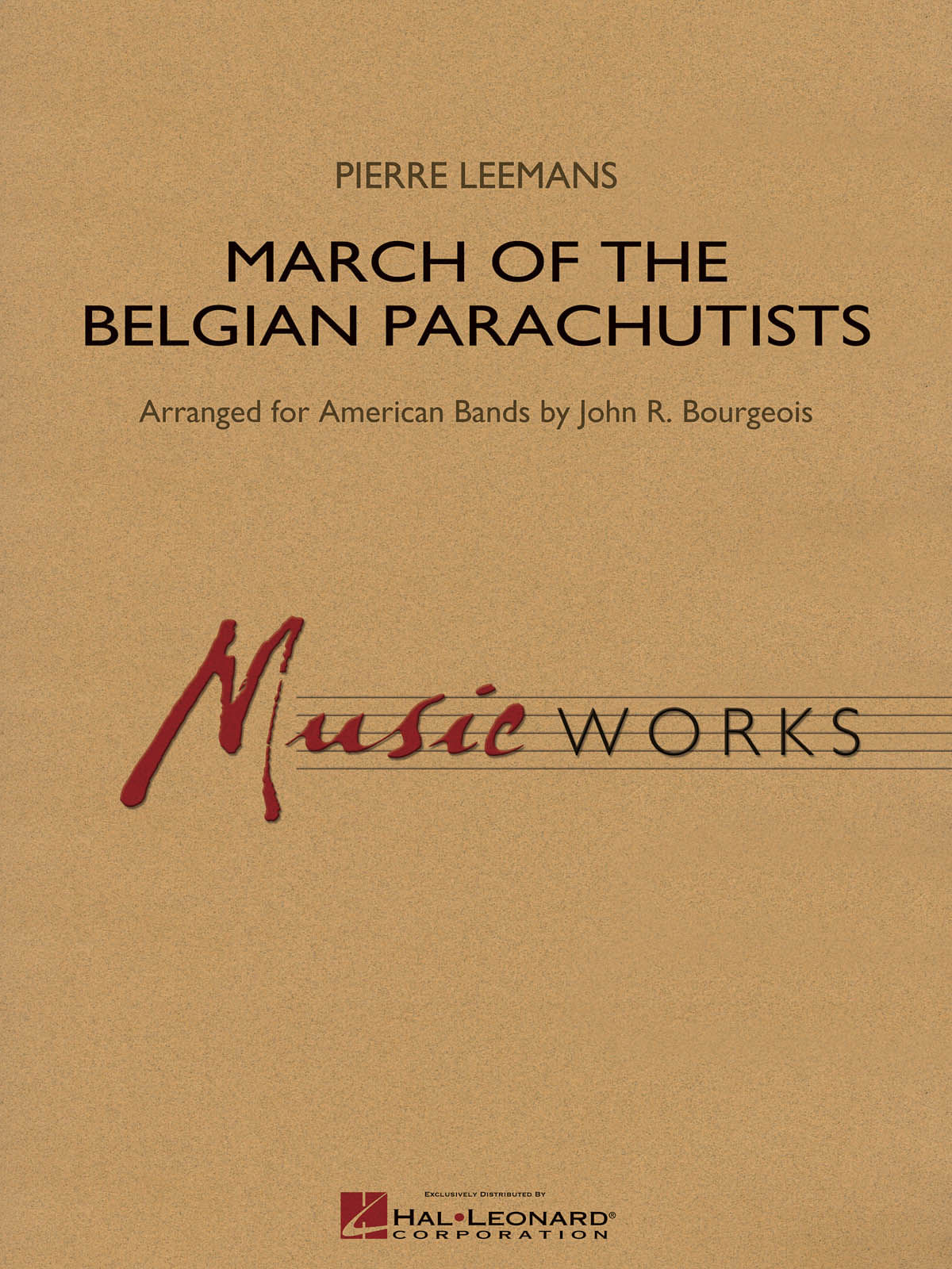 March of the Belgian Parachutists - Score & Parts, Grade 4 - Cosmo Music