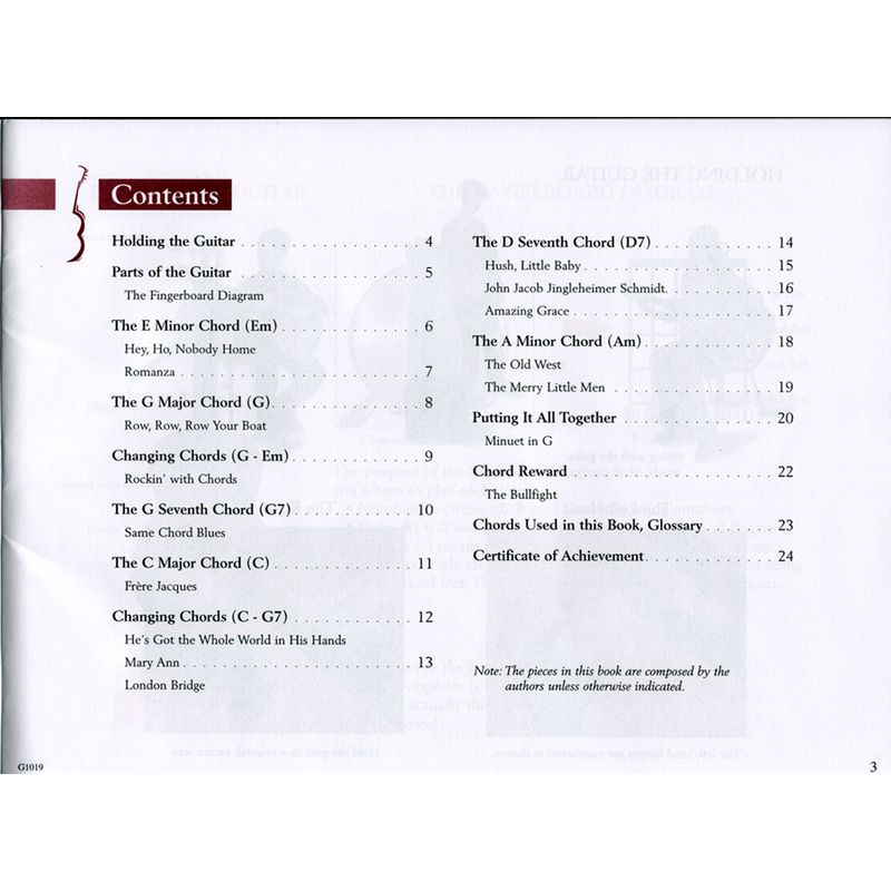 The FJH Young Beginner Guitar Method: Exploring Chords Book 1 - Cosmo Music