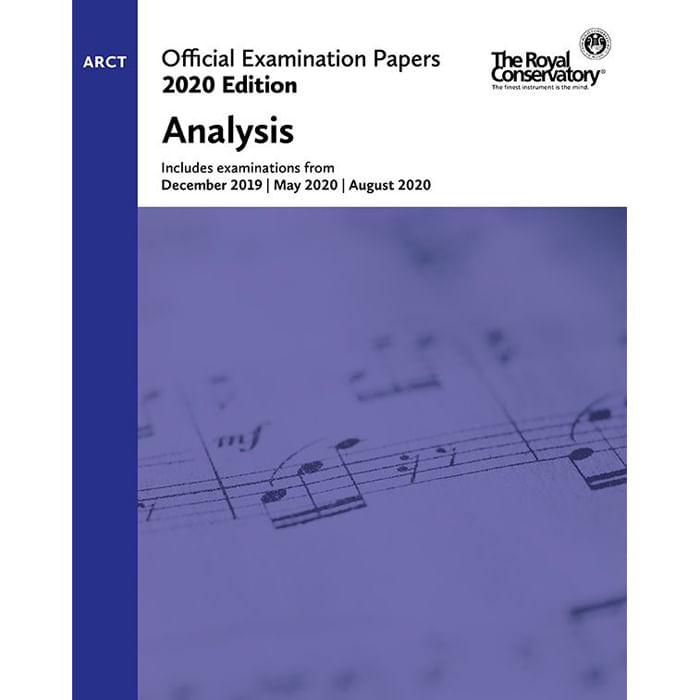 Practice Exam Papers 2020 - Level ARCT Analysis - Cosmo Music