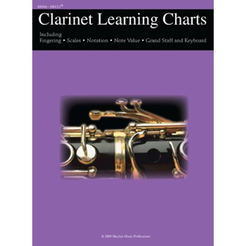 Clarinet Learning Chart - Cosmo Music
