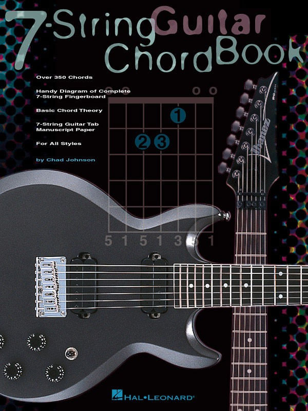 Music 7 String Guitar Chord Book - Cosmo Music