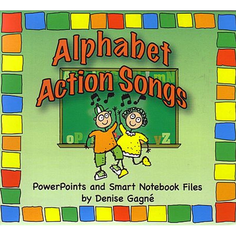 Music Alphabet Action Songs - CD-ROM (PowerPoint/SmartBoard) - Cosmo Music