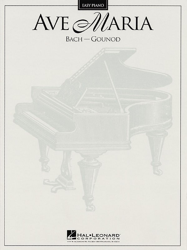 SheetMusic Ave Maria - Bach, Gounod - Cosmo Music