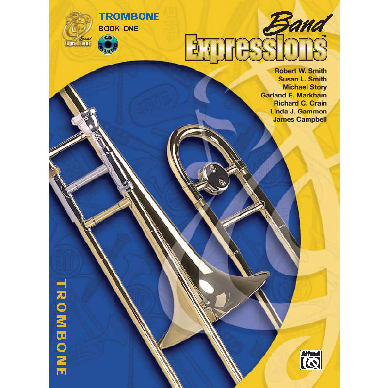 Band Expressions Book 1 with CD - Trombone - Cosmo Music