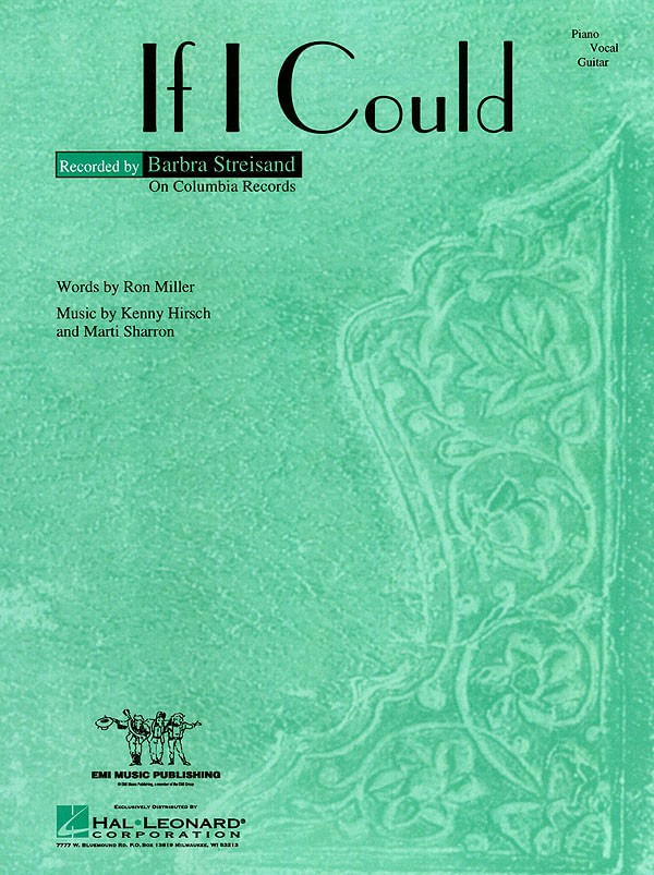 SheetMusic If I Could - Cosmo Music