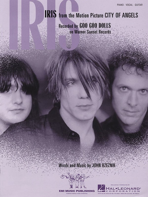 SheetMusic Iris - Goo Goo Dolls - Cosmo Music