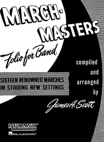 March-Masters Folio For Band - Conductor - Cosmo Music
