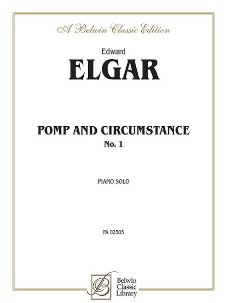 SheetMusic Pomp and Circumstance No.1 - Elgar - Cosmo Music