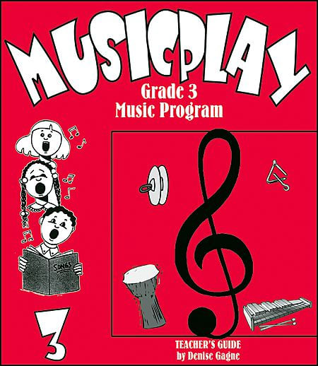 Musicplay Grade 3 Teacher's Guide w/4 CD's - Cosmo Music