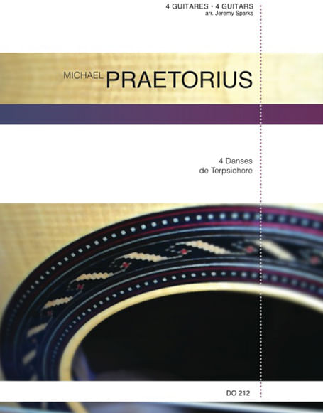 Quatre Danses de Terpsichore (Praetorius) - Guitar Quartet - Cosmo Music