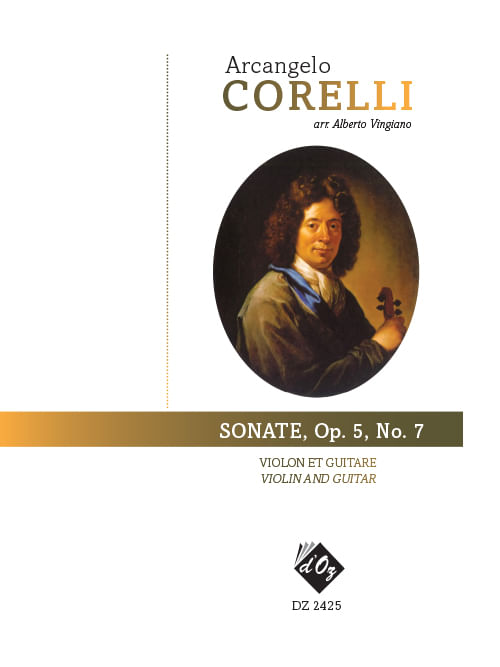 Sonate, Op.5, No.7 (Corelli) - Guitar & Violin Duet - Cosmo Music