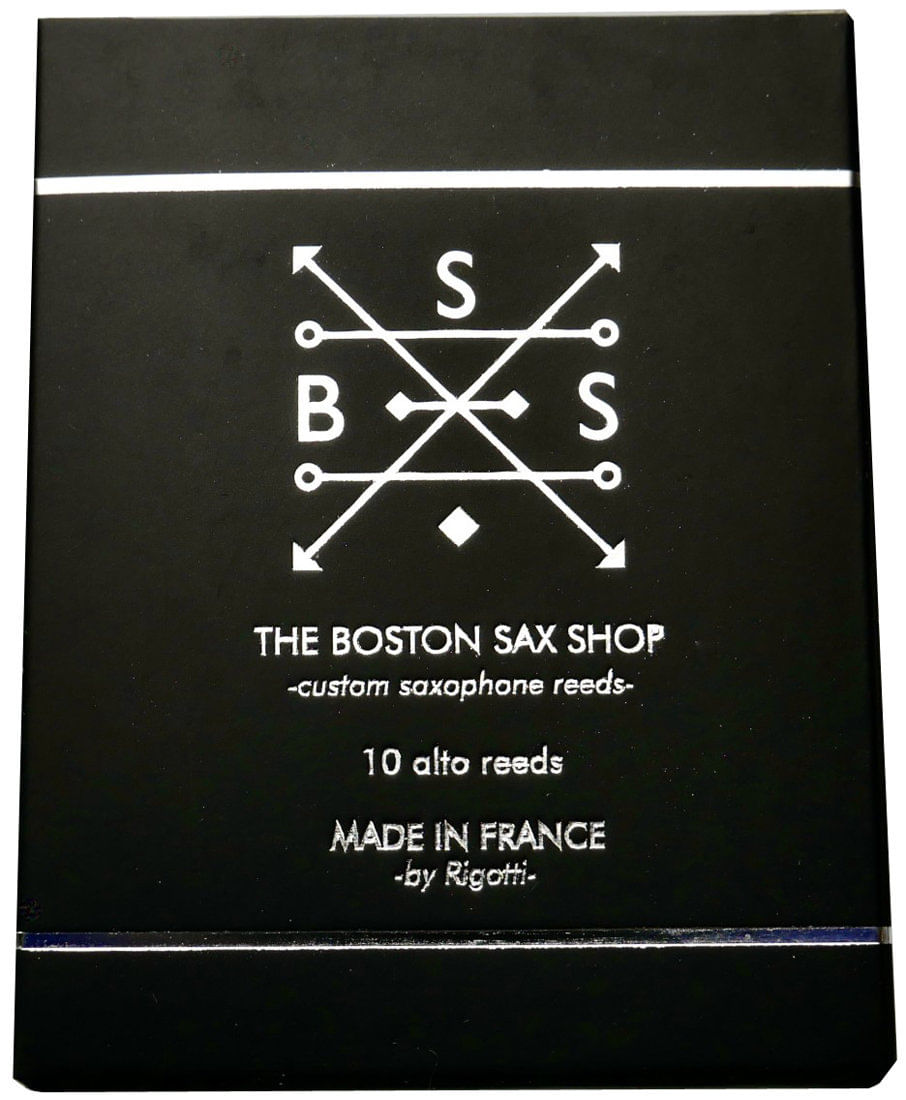 The Boston Sax Shop Alto Saxophone Reeds - 2, 10 Pack - Cosmo Music