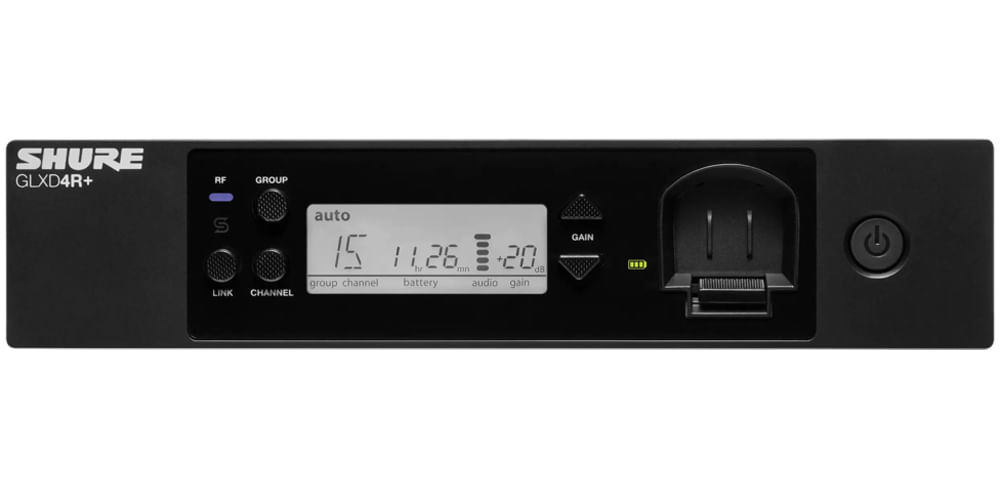 Shure GLXD24R+/SM58 Digital Wireless Rack System with SM58 Vocal ...