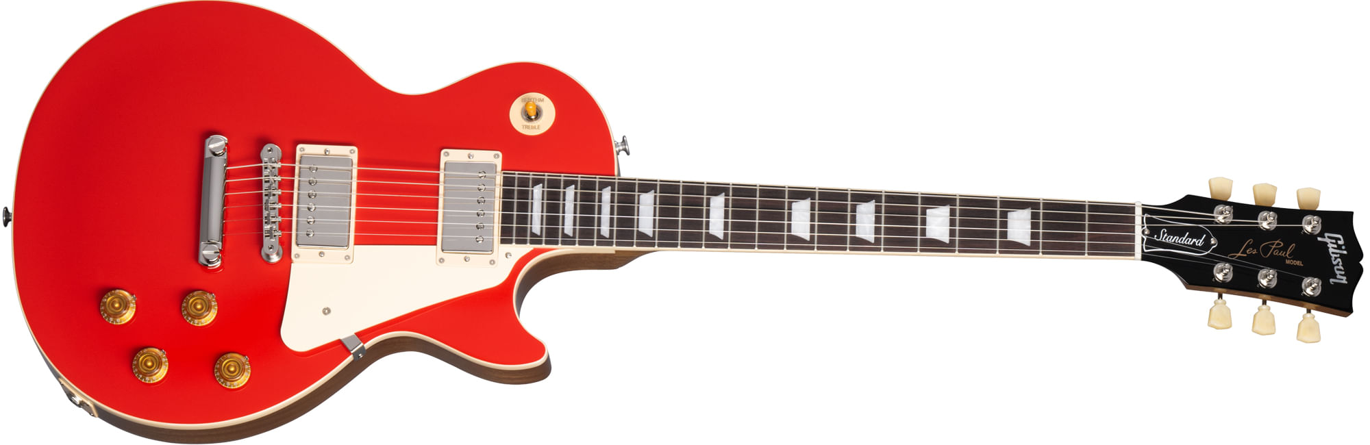 Gibson Les Paul Standard 50s Electric Guitar - Cardinal Red Top - Cosmo ...