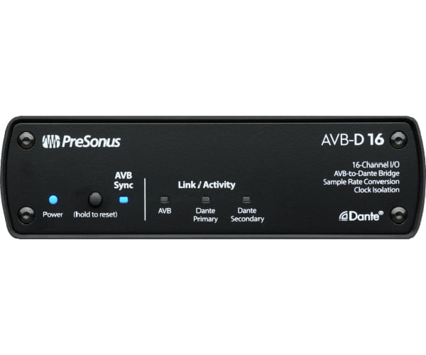 PreSonus AVB-D16 Network Switch and Bridge - Cosmo Music