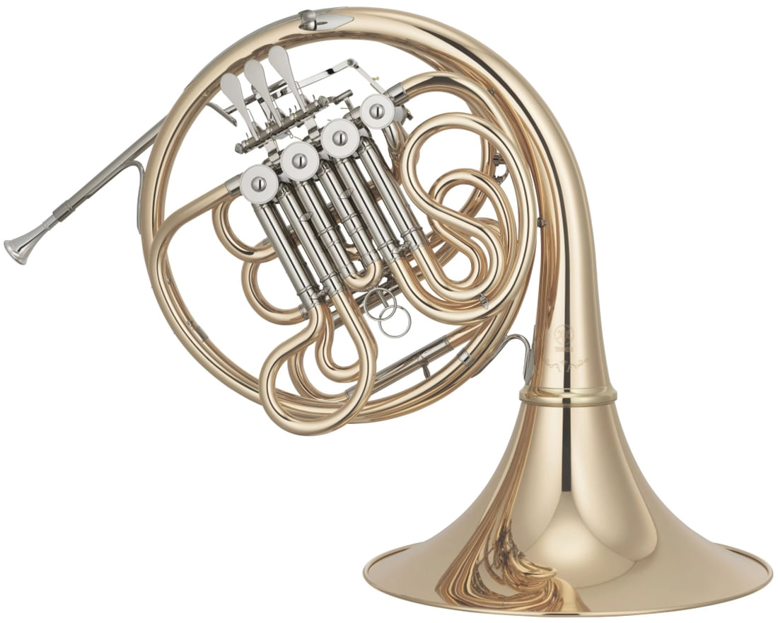 Yamaha YHR671GD Professional Geyer Style Double Horn with Detachable ...