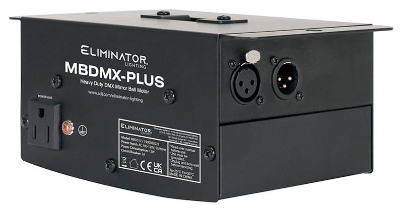 Eliminator Lighting MBDMX-PLUS Mirror Ball Motor with DMX - Cosmo Music